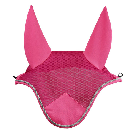 Ear bonnet York Air Mesh pink \ Full | HORSE \ FLY PROTECTION \ Ear ...
