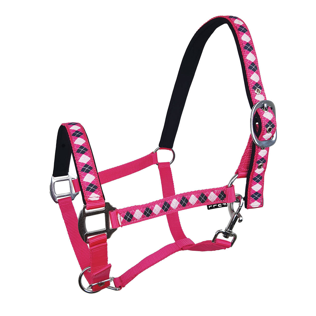 Halter York Kimi red & navy & pink \ Cob | HORSE \ HEADCOLLARS ...